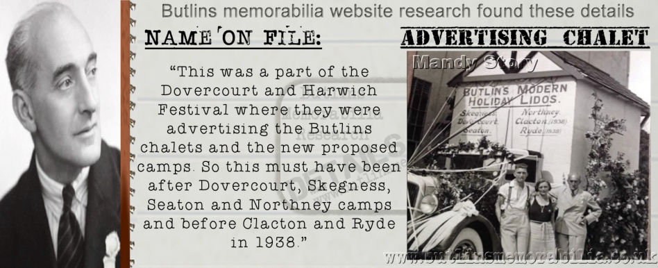 The Butlins Timeline - 1930 - 1939 - Sharing Butlins important history